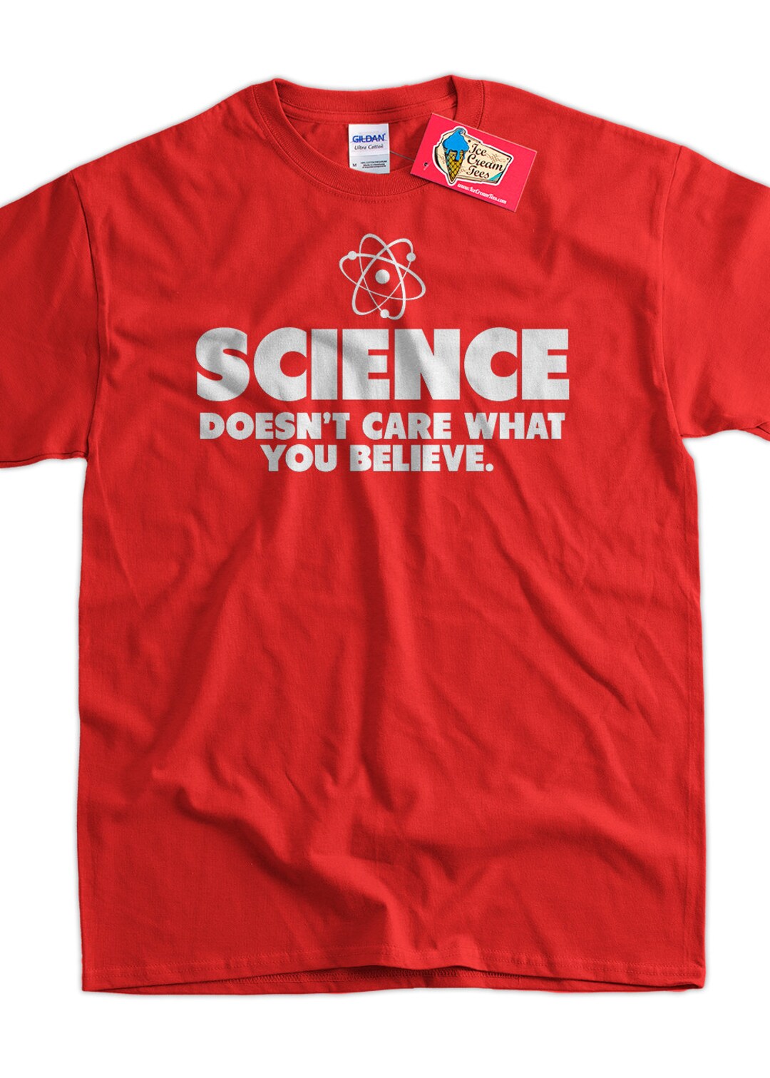 Geek T-shirt Science T-shirt Science Doesn't Care What You Believe T ...