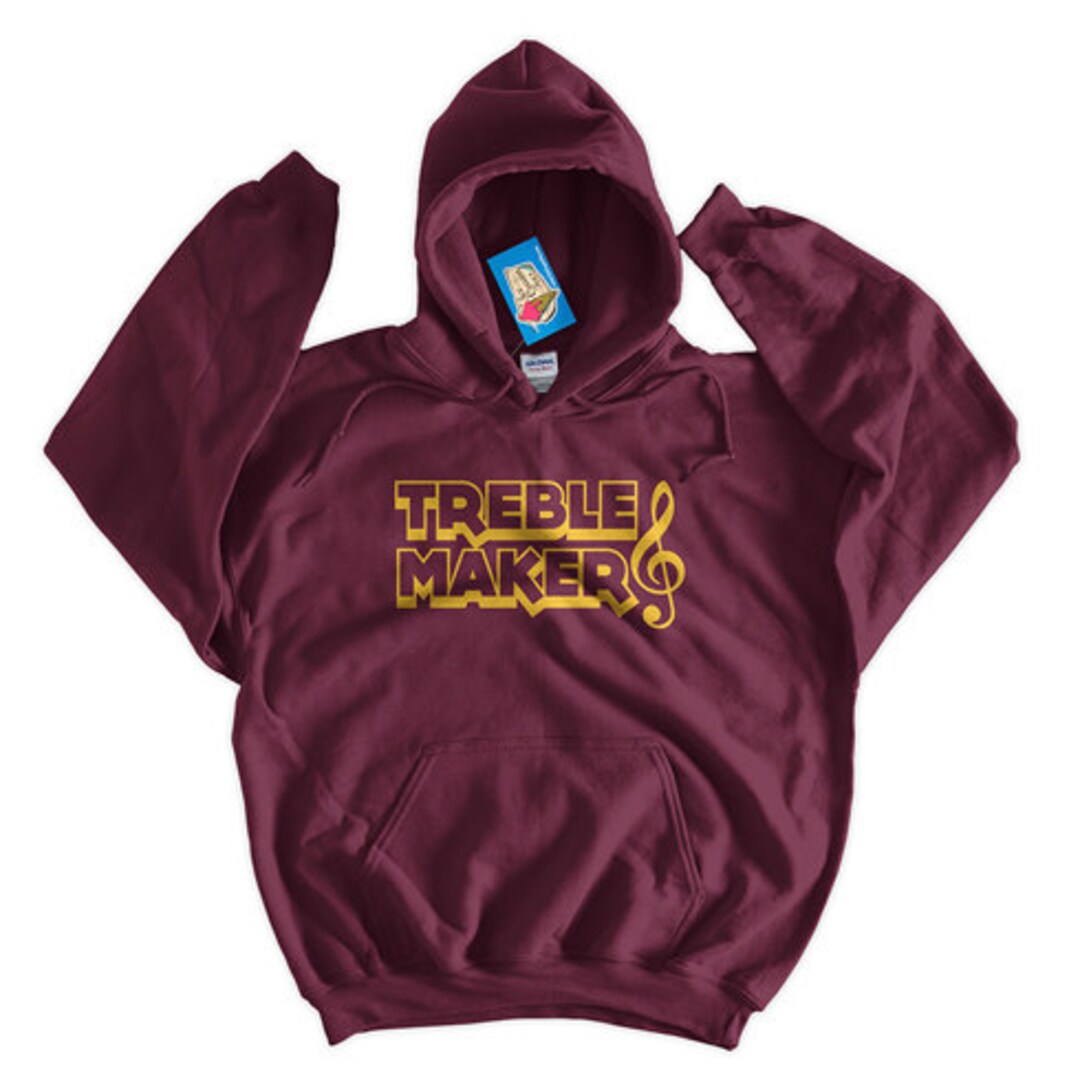 Treble Maker Hoodie Music Hoodie Band Geek Hoodie Glee Club Hoodie ...