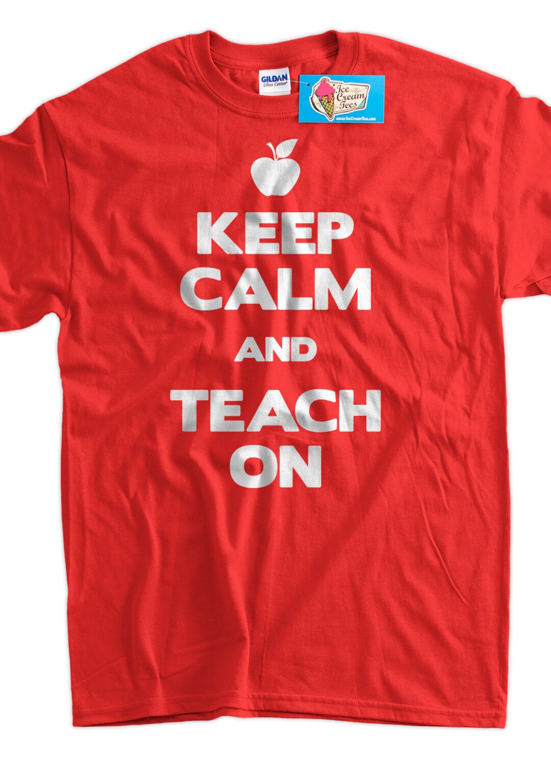 Funny Teacher T-shirt Gifts for Teachers Teaching T-shirt Keep Calm and ...