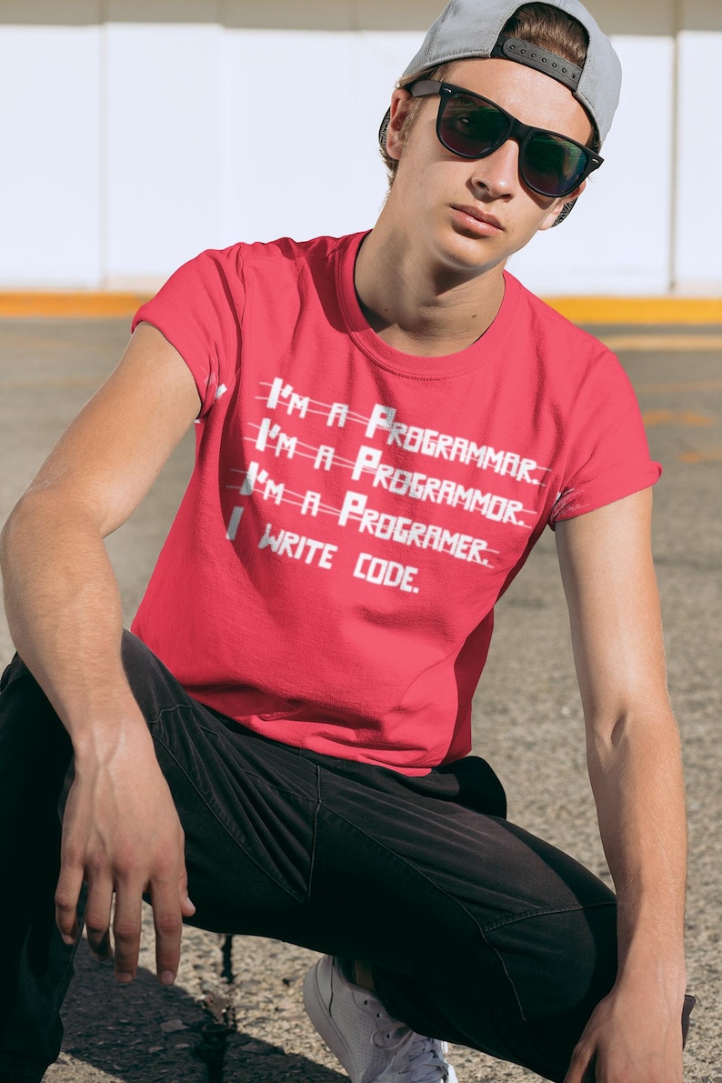 Buy Funny Geek Computer Code T-shirt - I Write Code I'm A Programmer ...