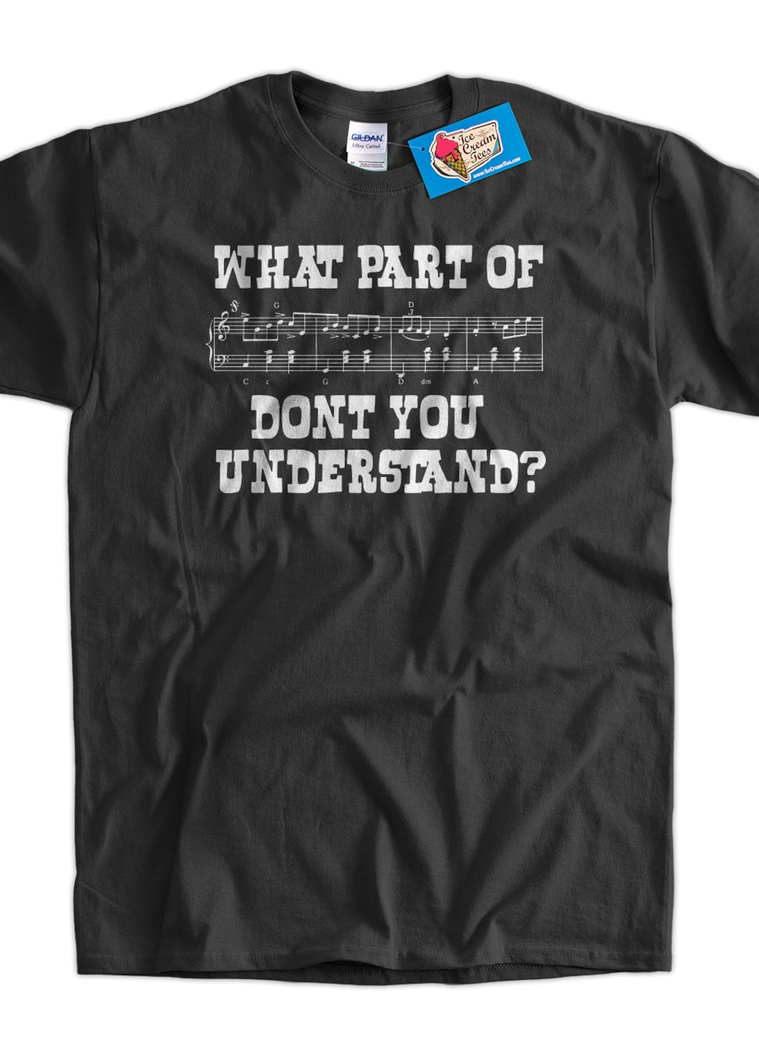 Funny Music T-shirt What Part of Music Don't You Understand T-shirt ...