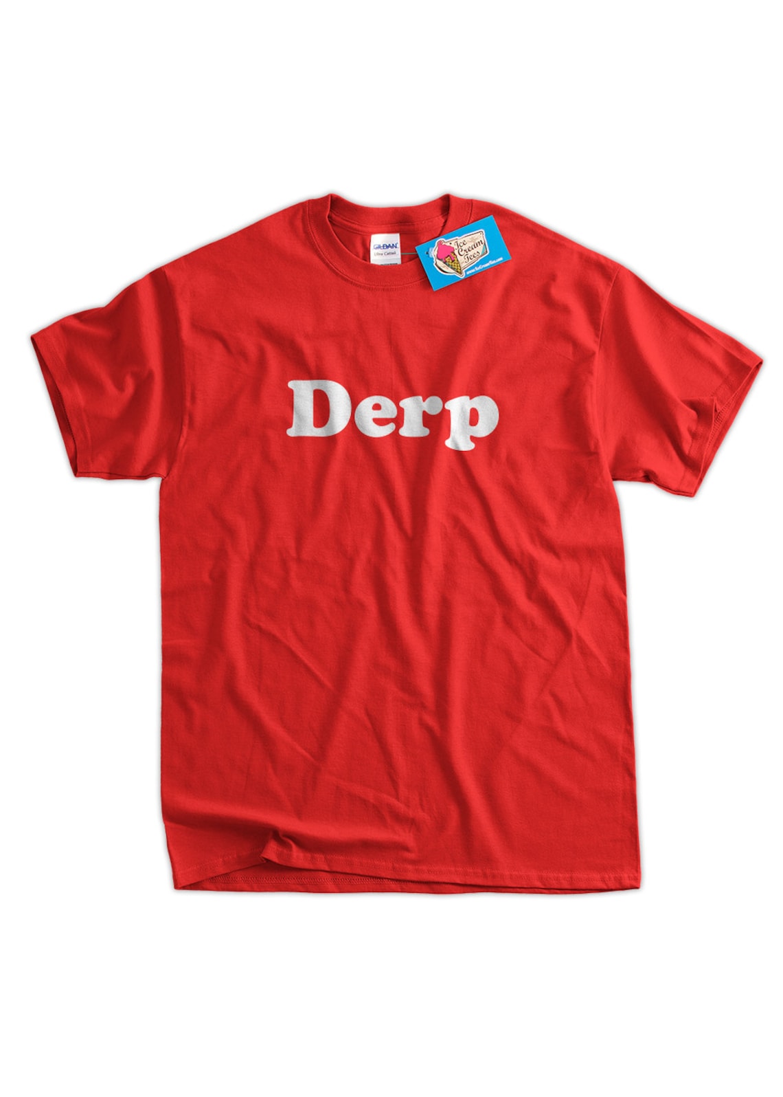 Derp T-shirt Funny T-shirt Puppy T-shirt Geek T-shirt Screen Printed T ...
