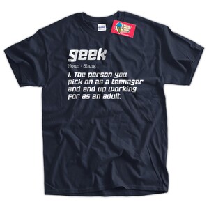 Funny Geek T-shirt Definition of A Geek T-shirt Gifts for Dad - Etsy