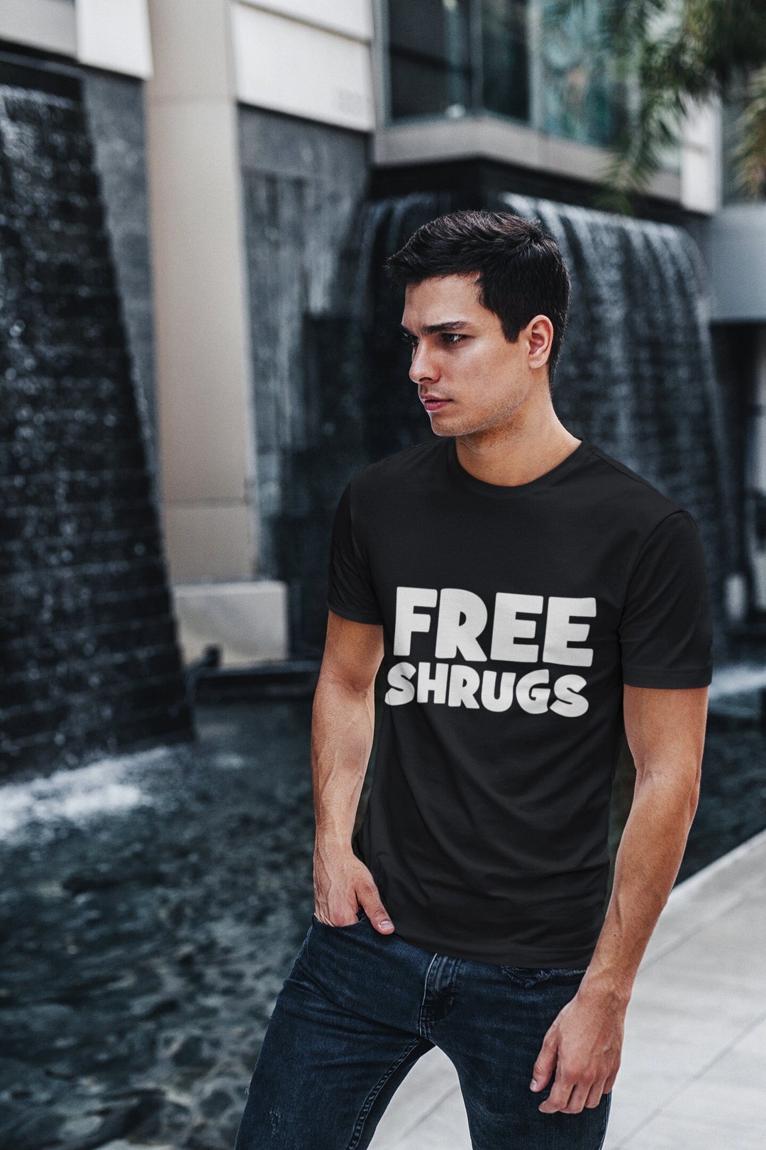 Funny Shrugs T-shirt Free Shrugs Gifts for Friends Family Men - Etsy Canada
