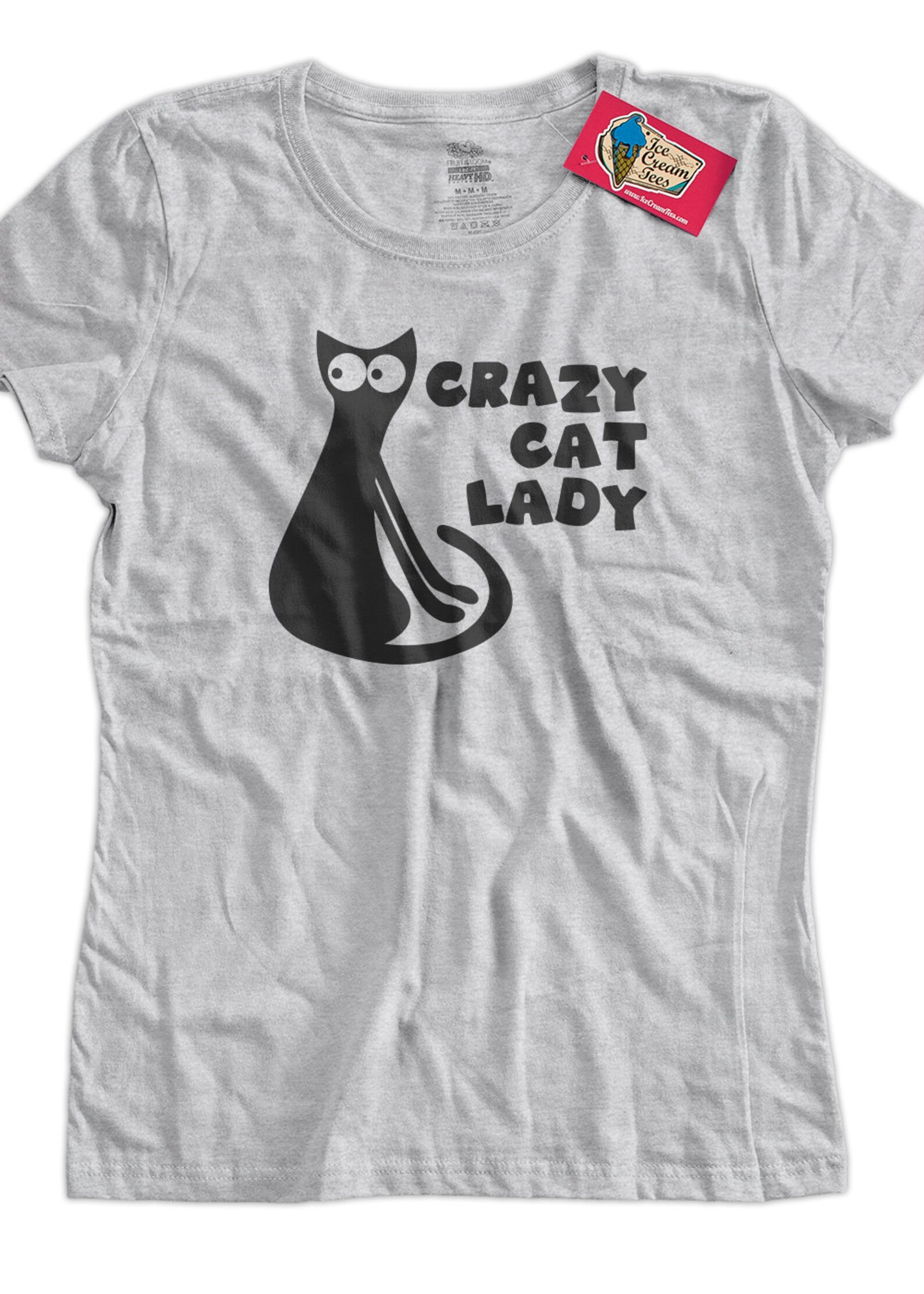 Funny Cat Cats T-shirt Crazy Cat Lady Tee Shirt T Shirt - Etsy