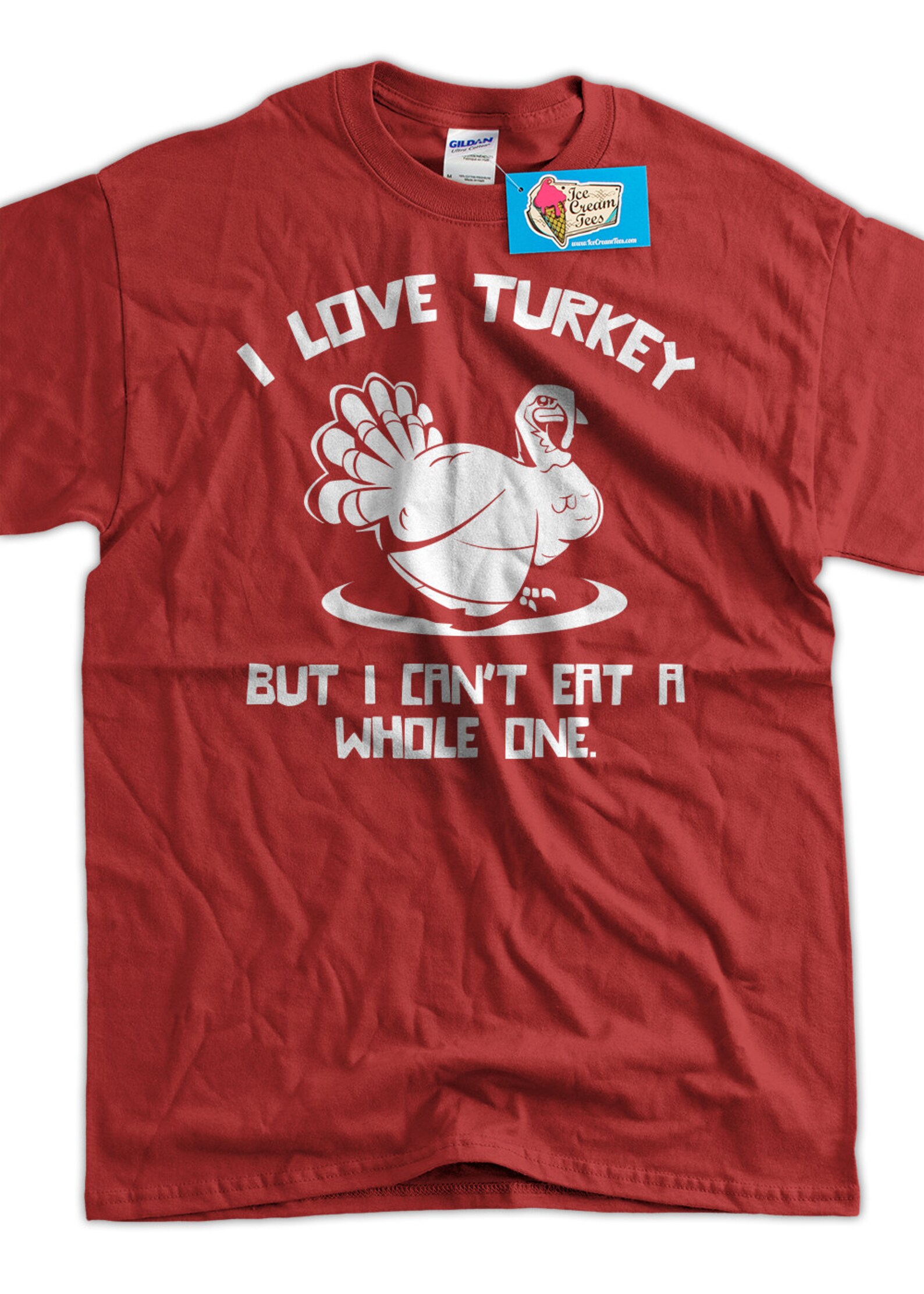 Funny Turkey T-shirt Thanksgiving I Love Turkeys but I - Etsy