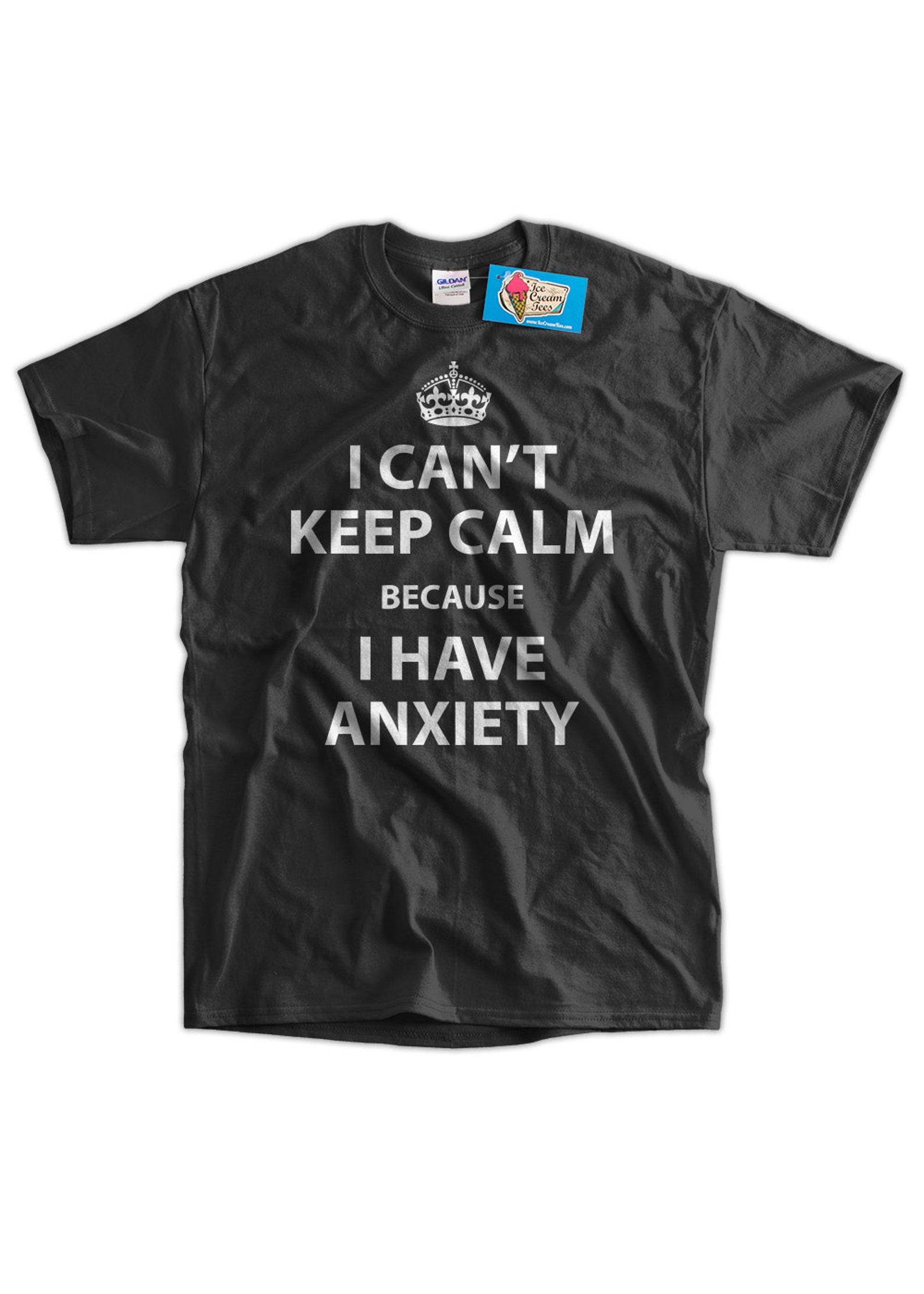 Anxiety T-shirt Funny Shirt Anxiety Shirt I Can't Keep - Etsy