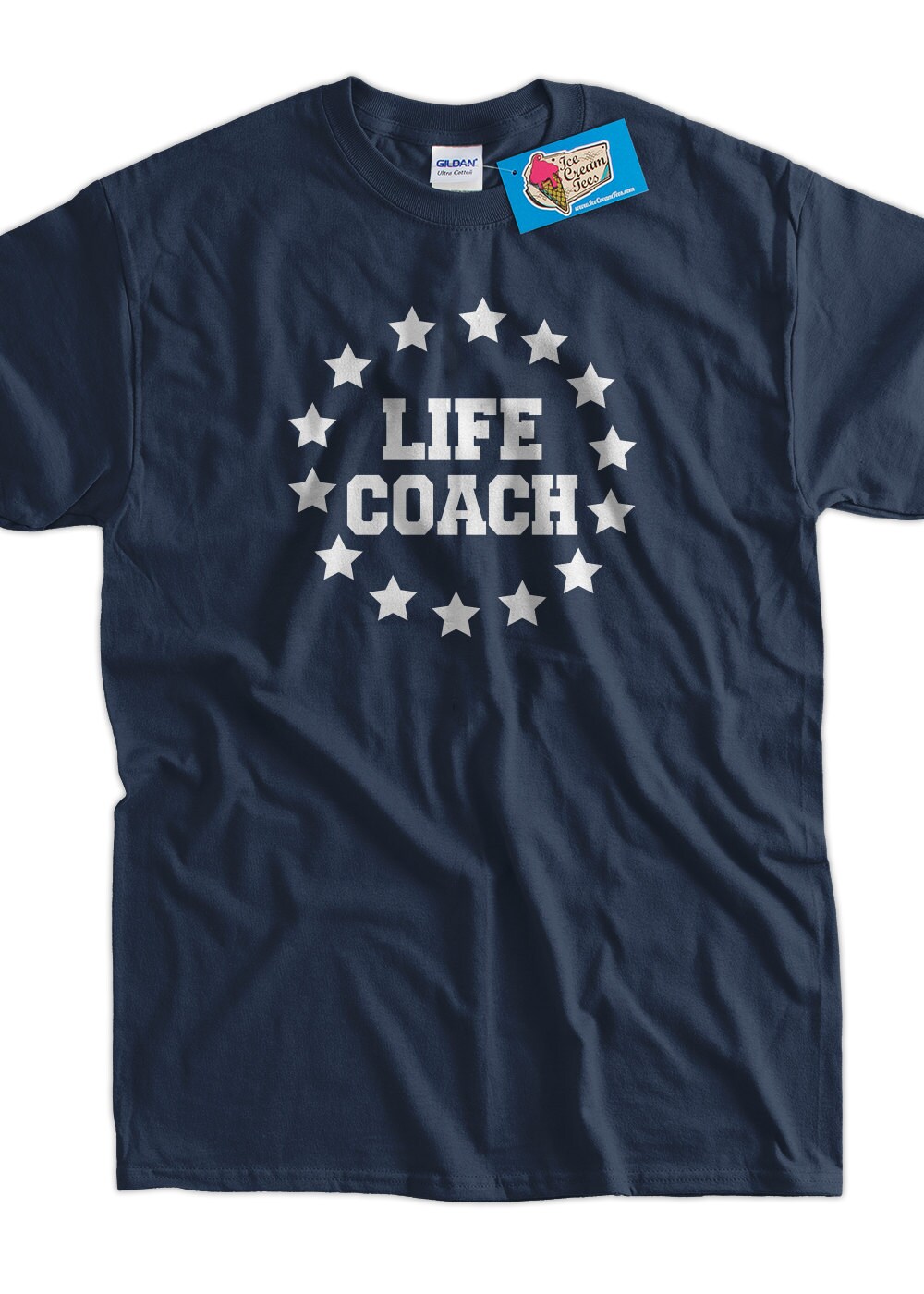 Life Coach Funny Inspiration Aspiration Tee Shirt T Shirt Mens Ladies ...