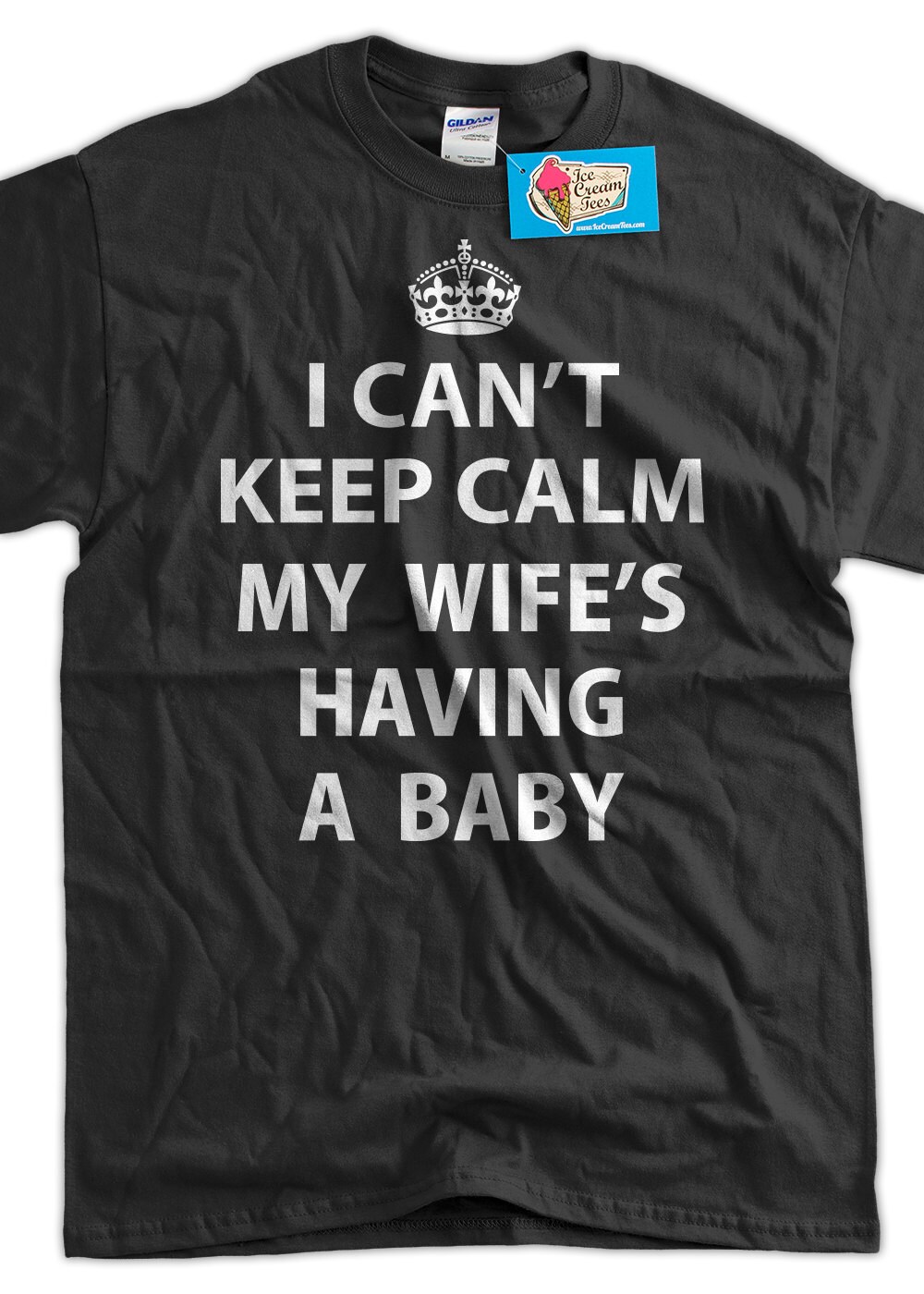 Funny New Daddy Shirt T T Shirt I Cant Keep Calm My Etsy