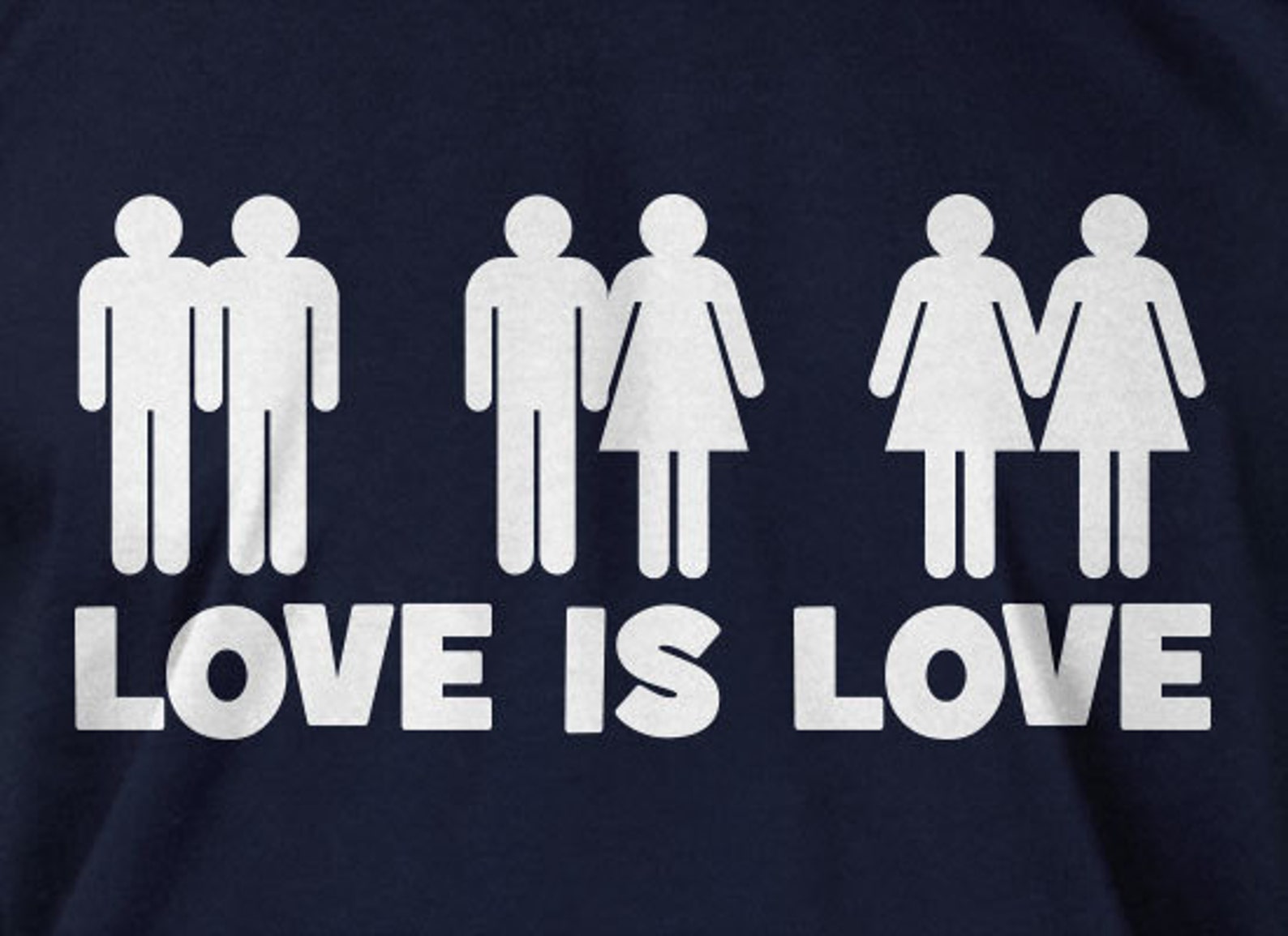 Lesbian Gay Straight Lgbtq T Shirt Love Is Love Tee Shirt T Etsy