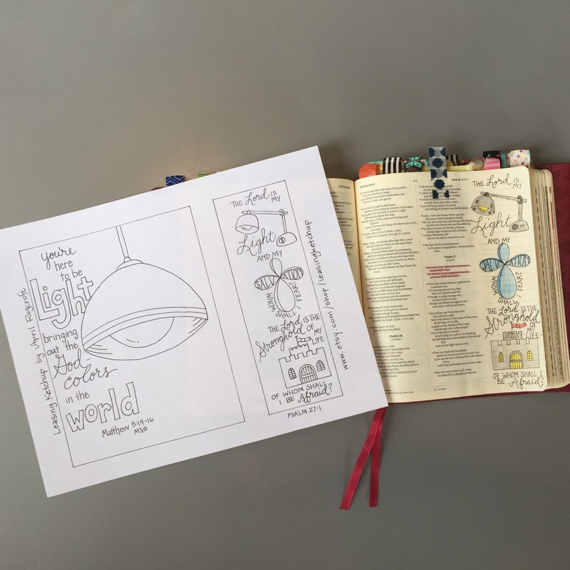 Bible Journaling Templates - Etsy