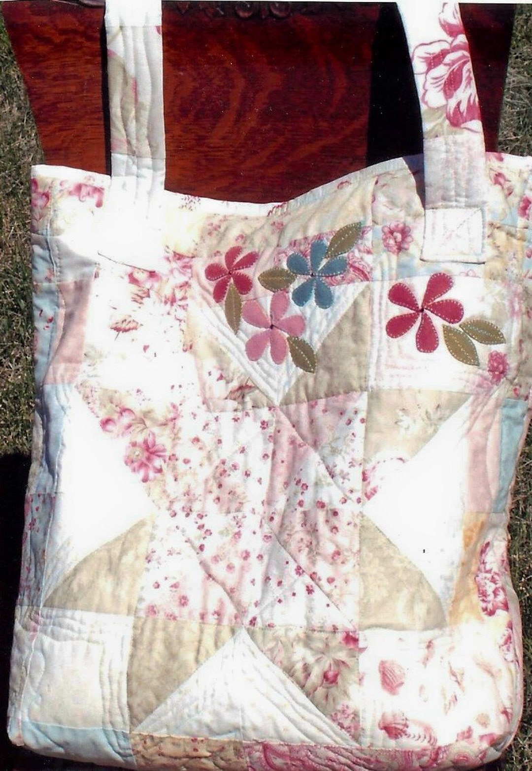 Large Quilted Tote Bag Pattern ONLY - Etsy