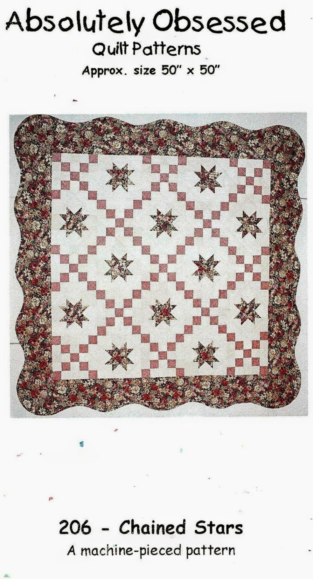 Chained Stars Quilt Pattern ONLY - Etsy