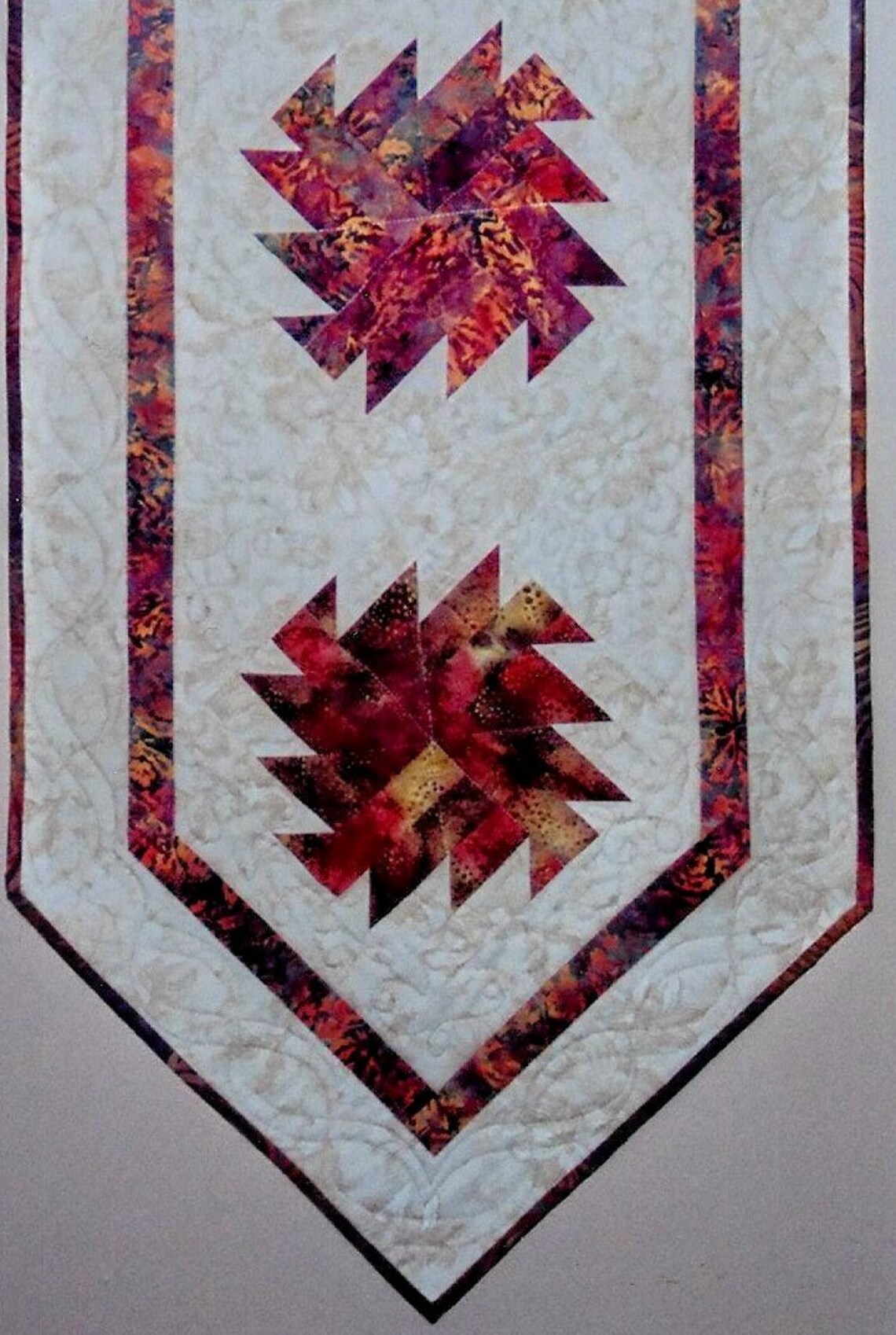Zinnia Pinwheels Table Runner Quilt Pattern ONLY - Etsy