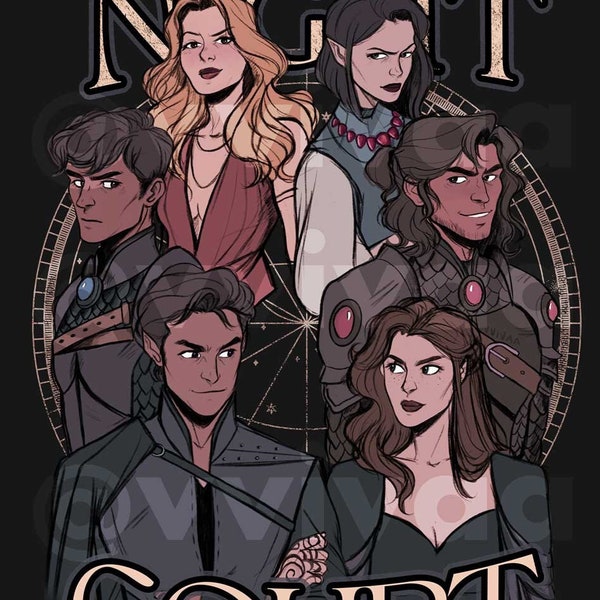 8x10 Acotar Painting - Etsy