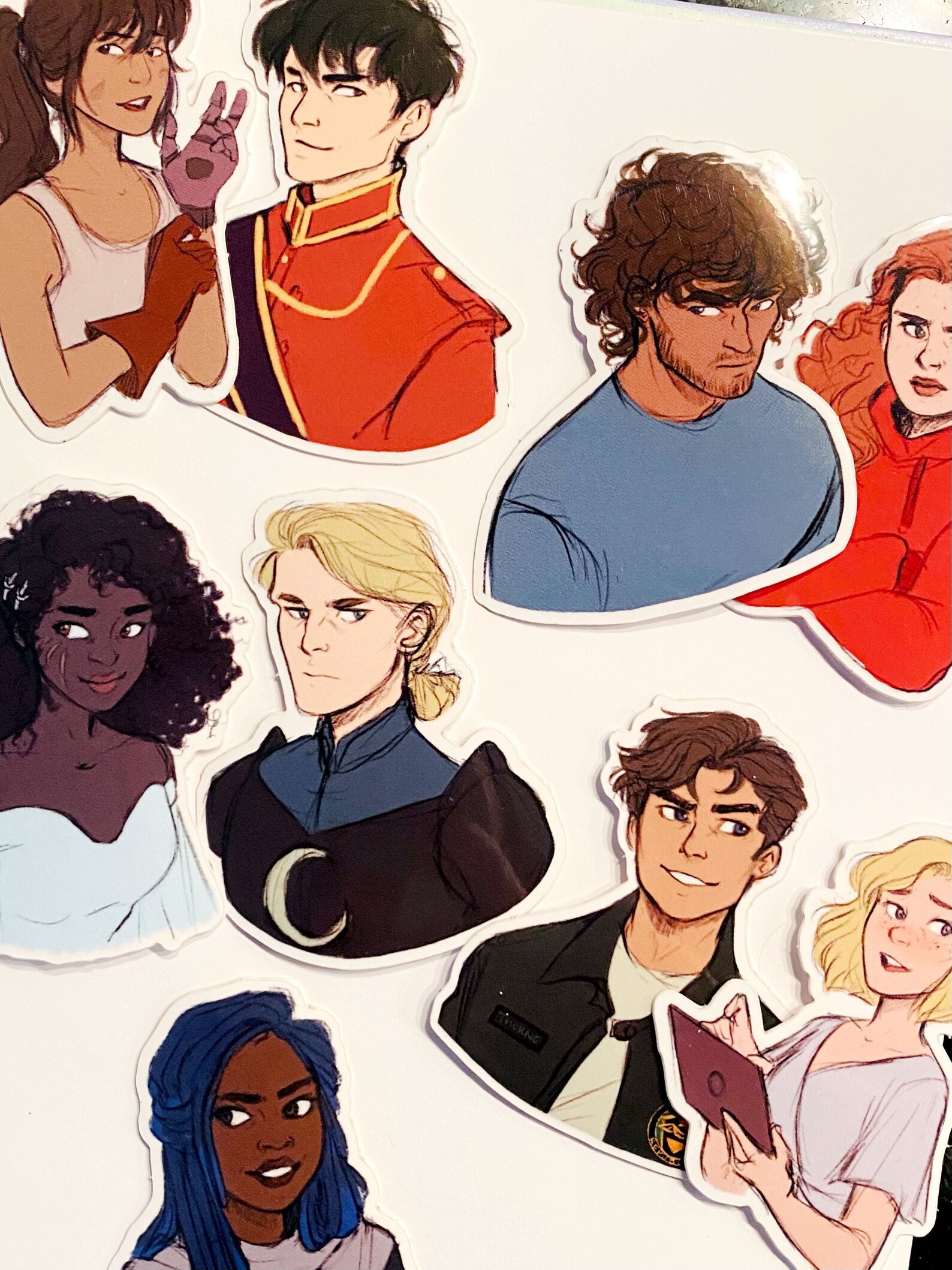 The Lunar Chronicles Sticker Pack - Etsy