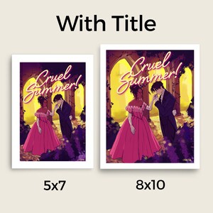 Cruel Summer Art Print - Etsy