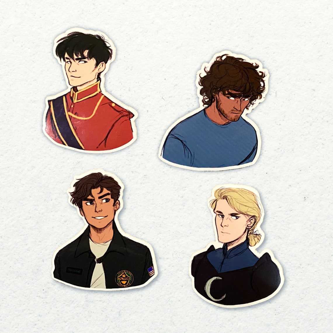 The Lunar Chronicles Sticker Pack | Etsy