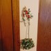 Vintage 1950's Hanging Christmas Mistletoe With Elf on A Ladder, Made ...