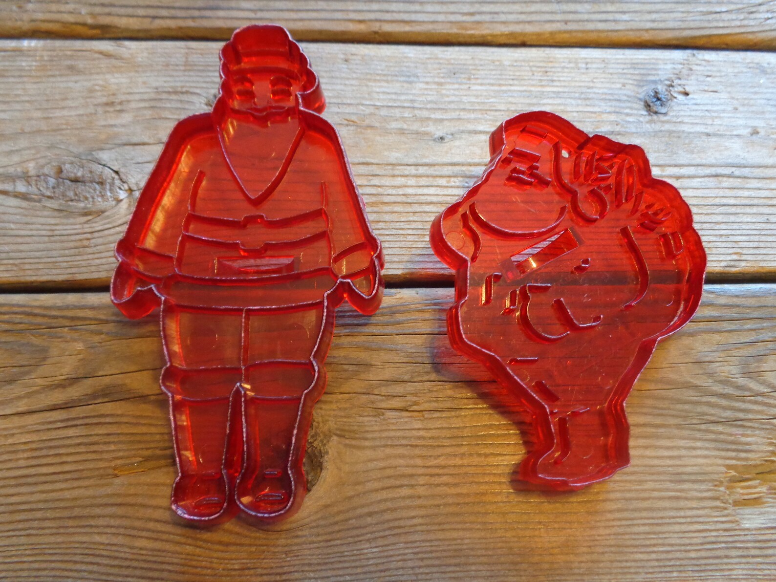 Vintage 10 Piece Set Of Plastic Christmas Cookie Cutters | Etsy