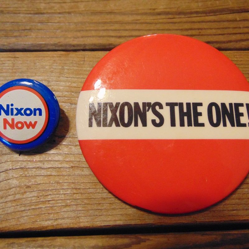 Richard Nixon Presidential Campaign Buttons - Etsy