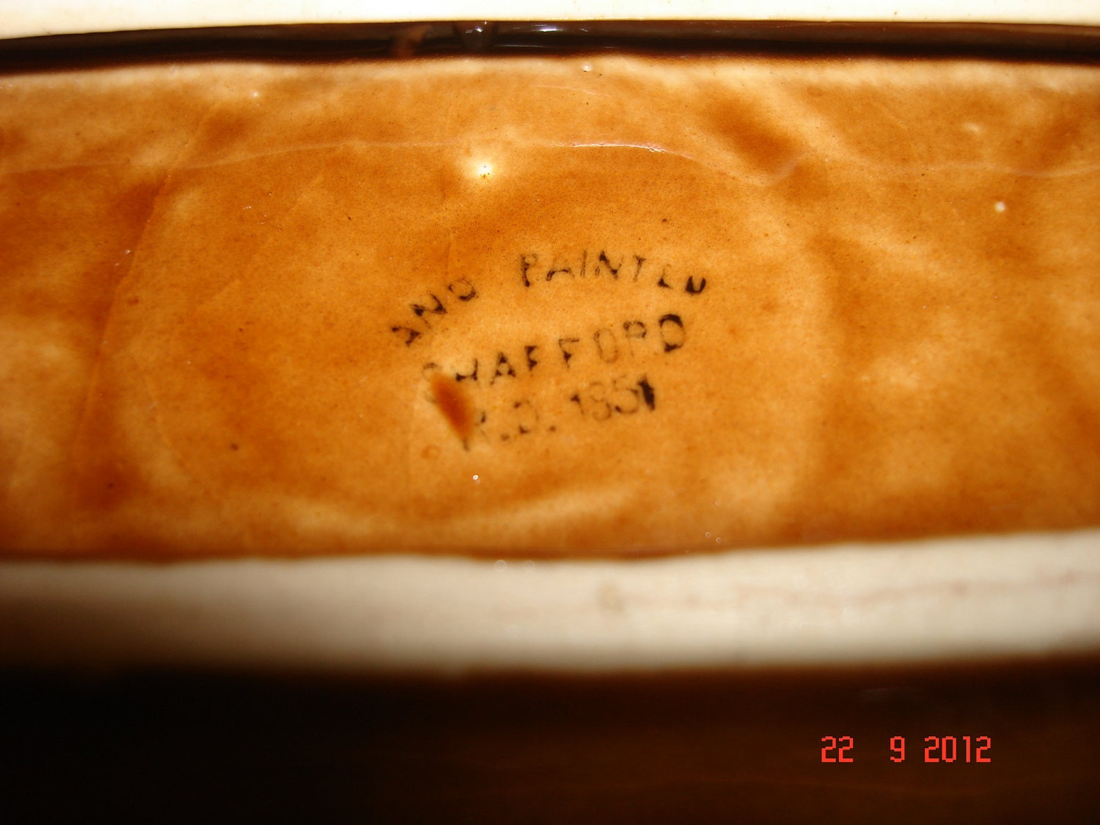 Vintage 1951 6 Piece Shafford Ware Ceramic Pottery Salt & Pepper and ...
