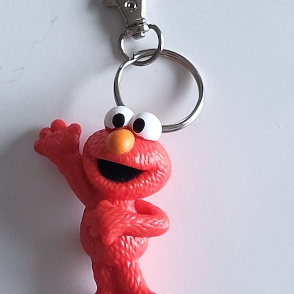 Elmo Keychain - Etsy
