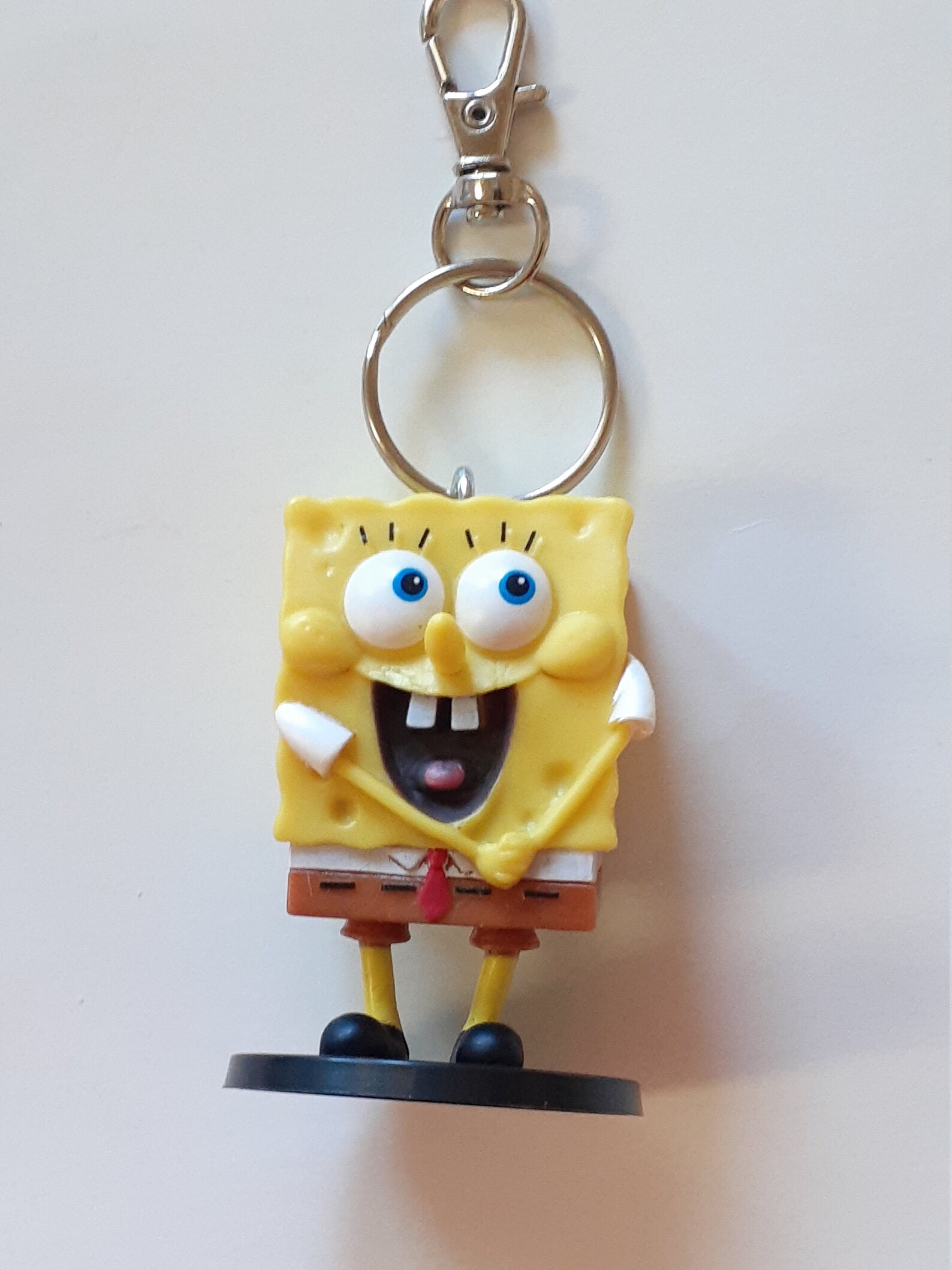 Sponge Bob Keychain/beadiebracelet - Etsy