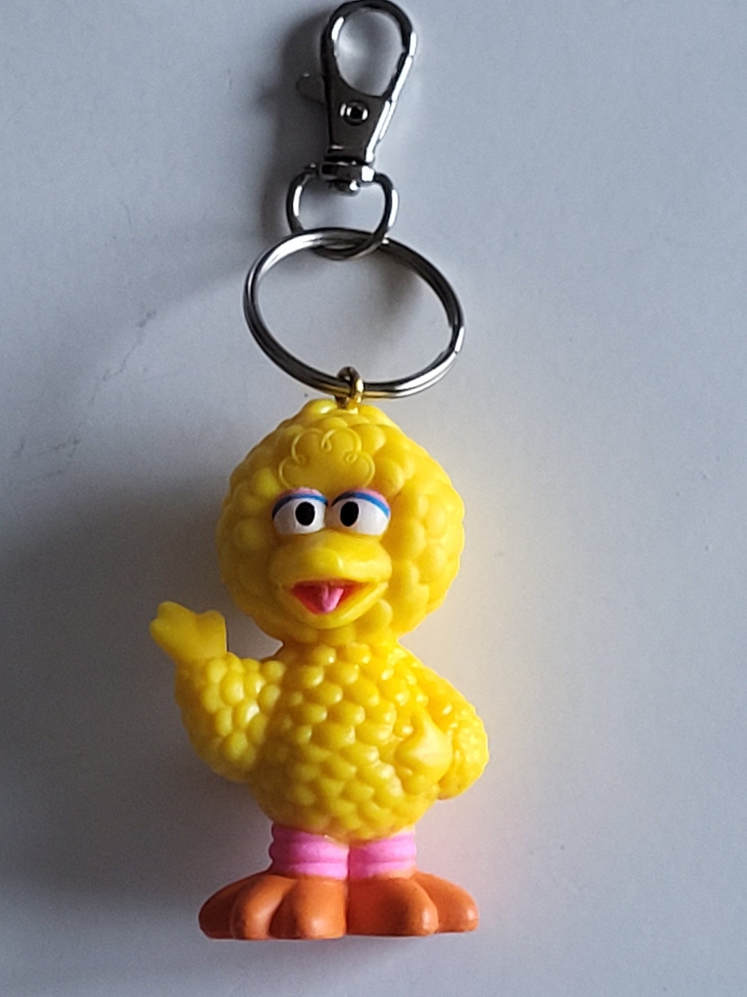 Yellow Bird Keychain/sesame Street/beadiebracelet - Etsy