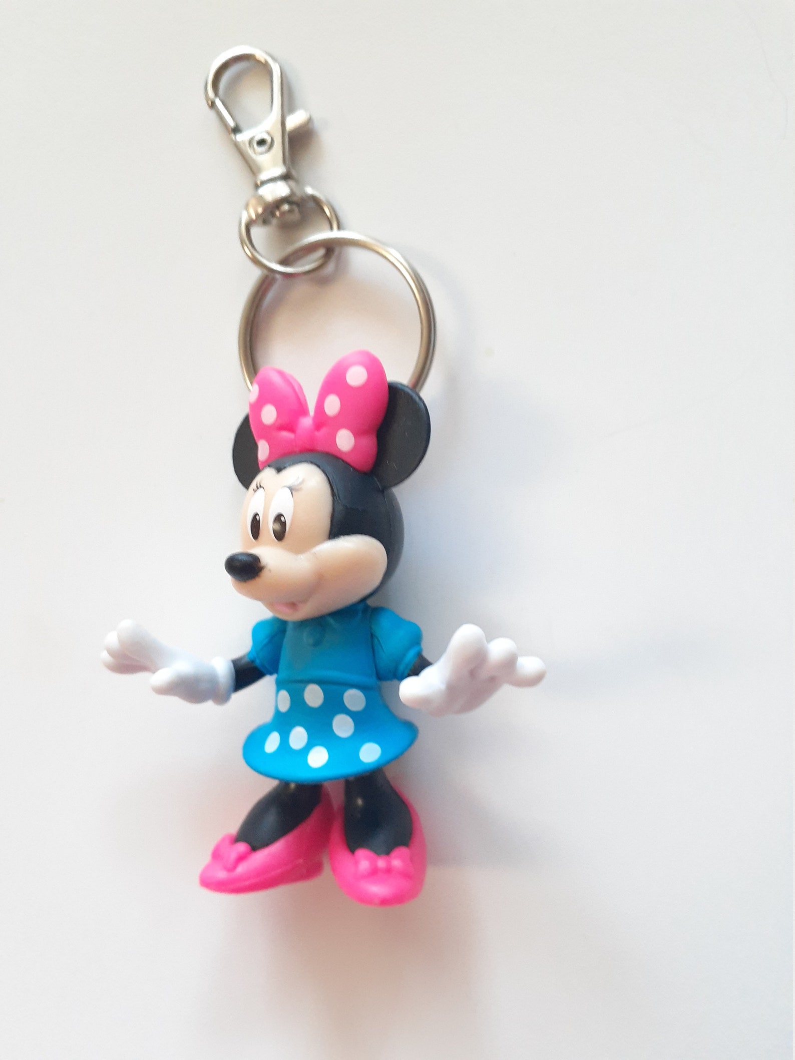 Minnie Mouse Keychain/beadiebracelet - Etsy