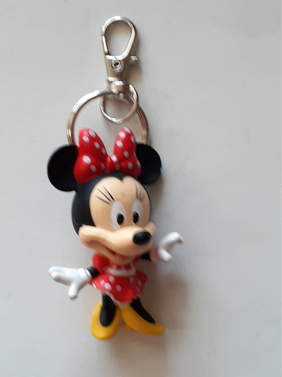 Minnie Mouse Keychain/beadiebracelet - Etsy