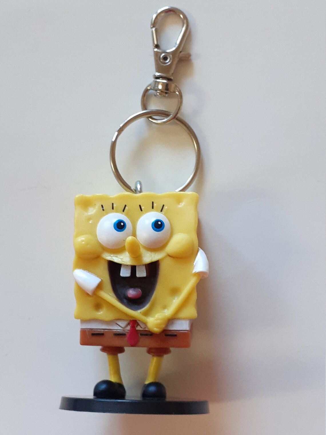 Sponge Bob Keychain/beadiebracelet - Etsy