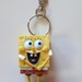 Sponge Bob Keychain/beadiebracelet - Etsy