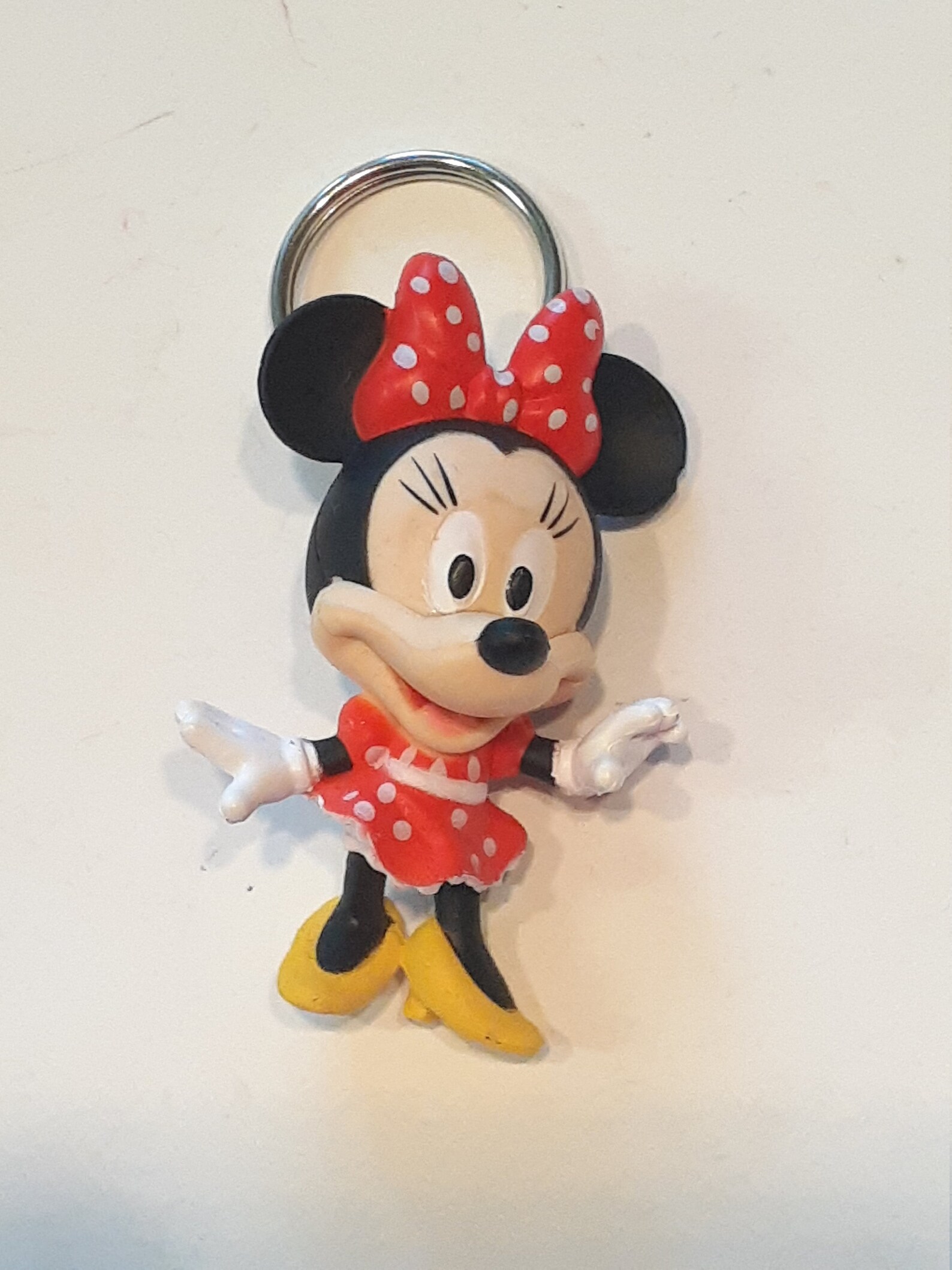 Minnie Mouse Keychain/beadiebracelet - Etsy