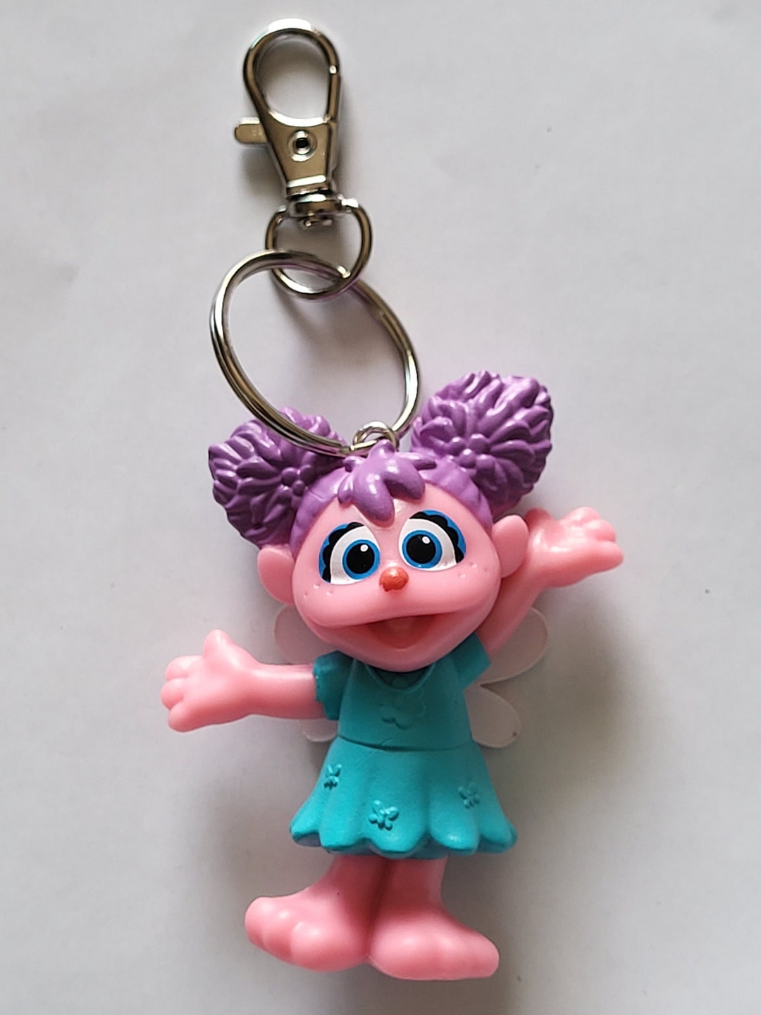 Abby Keychain/sesame Street/beadiebracelet - Etsy