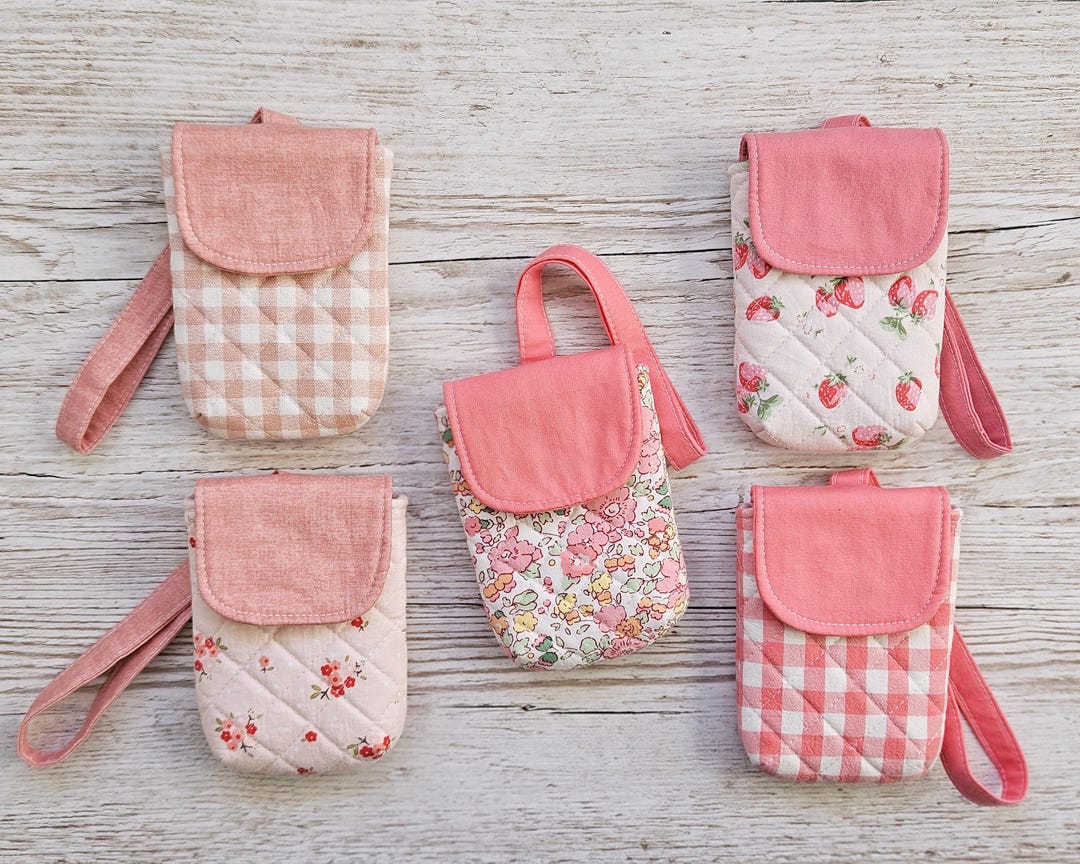 Digital Camera Case – Handmade Quilted Digicam Pouch With Wrist Strap ...