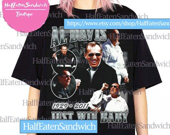 Al Davis Just Win Baby Shirt - Etsy