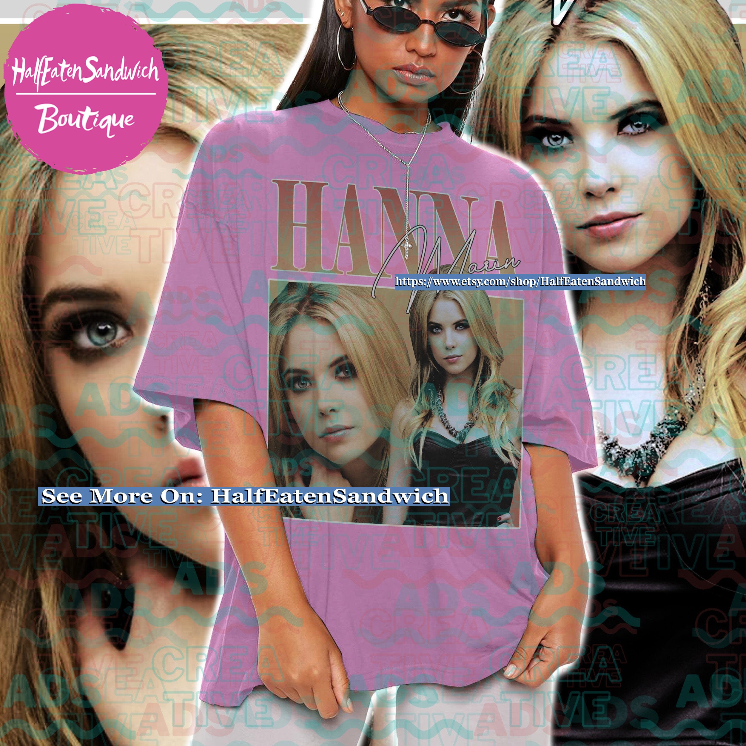 Hanna Marin shirt TS26 Pretty Little Liars 90s Vintage t shirt sold by ...