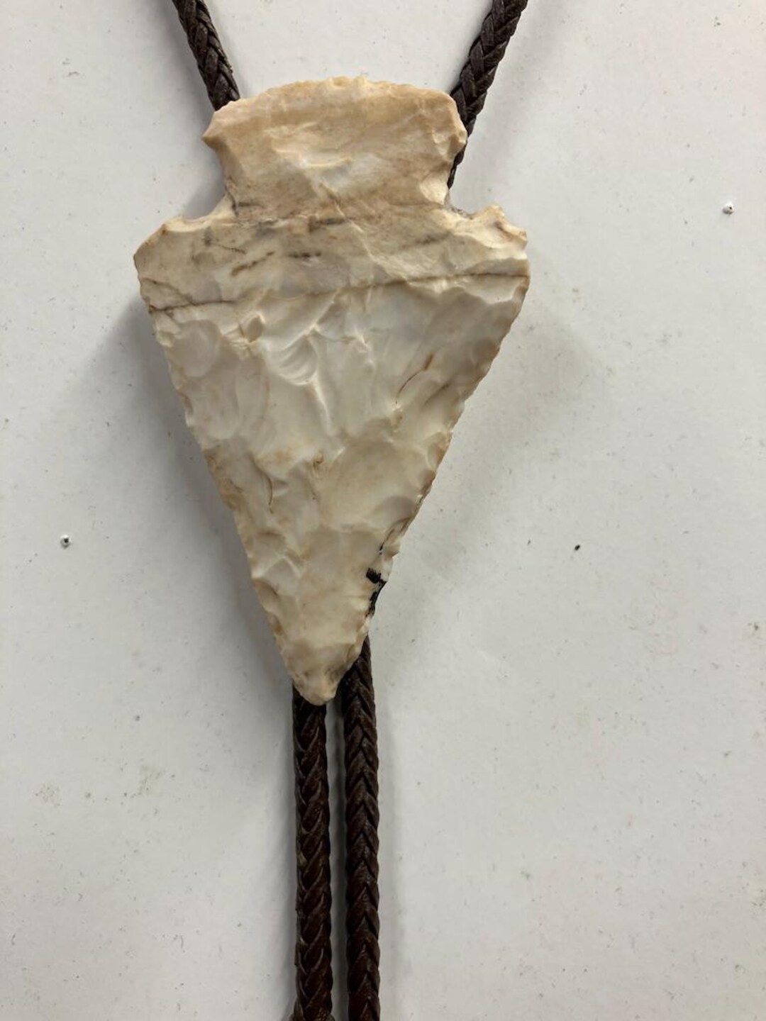 Vintage Native American Arrowhead Bolo Tie - Etsy