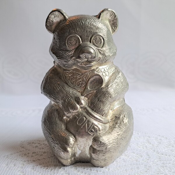 Teddy Bear Bank - Etsy