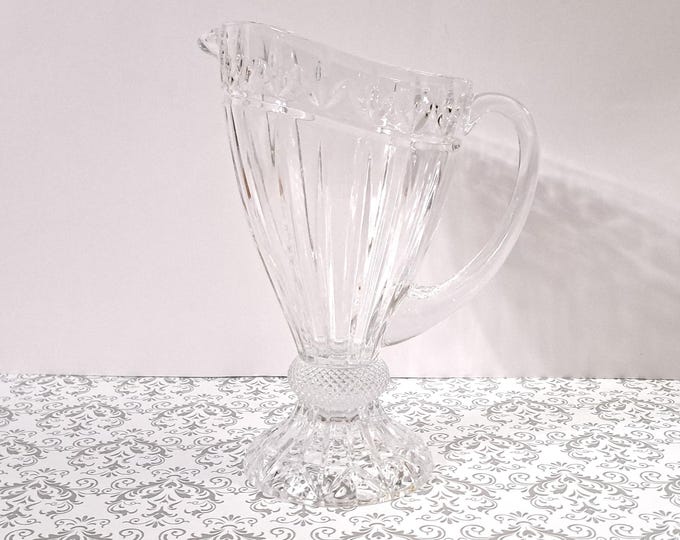 Godinger Shannon Crystal Olympia Pitcher 38 Oz Handcrafted Designs of ...
