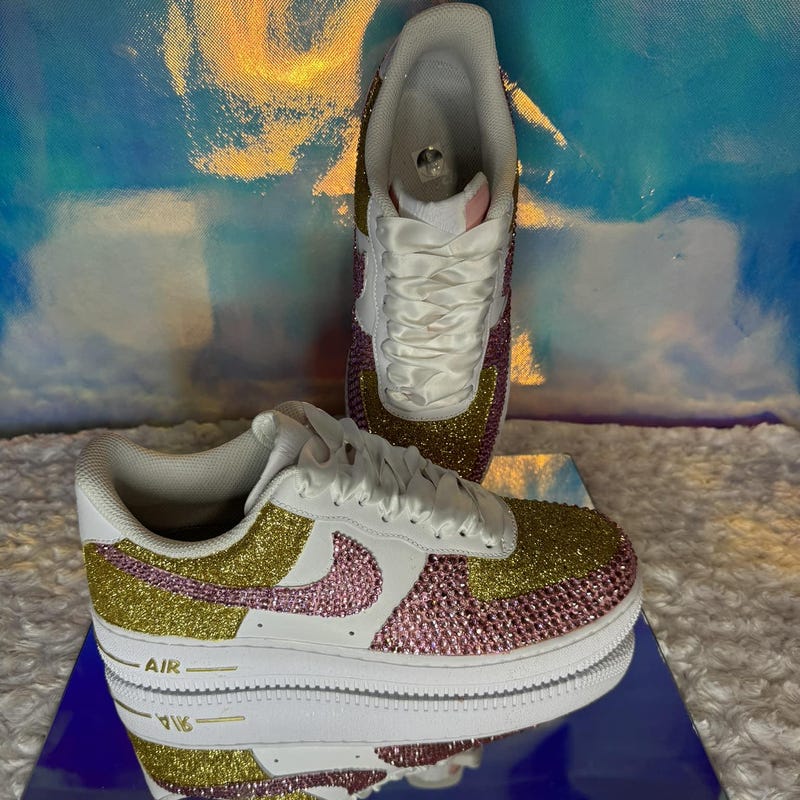 Bling Nike Shoes - Etsy
