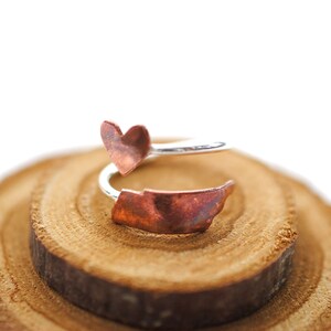 Tennessee Heart Love Twist State Ring sterling Silver & - Etsy