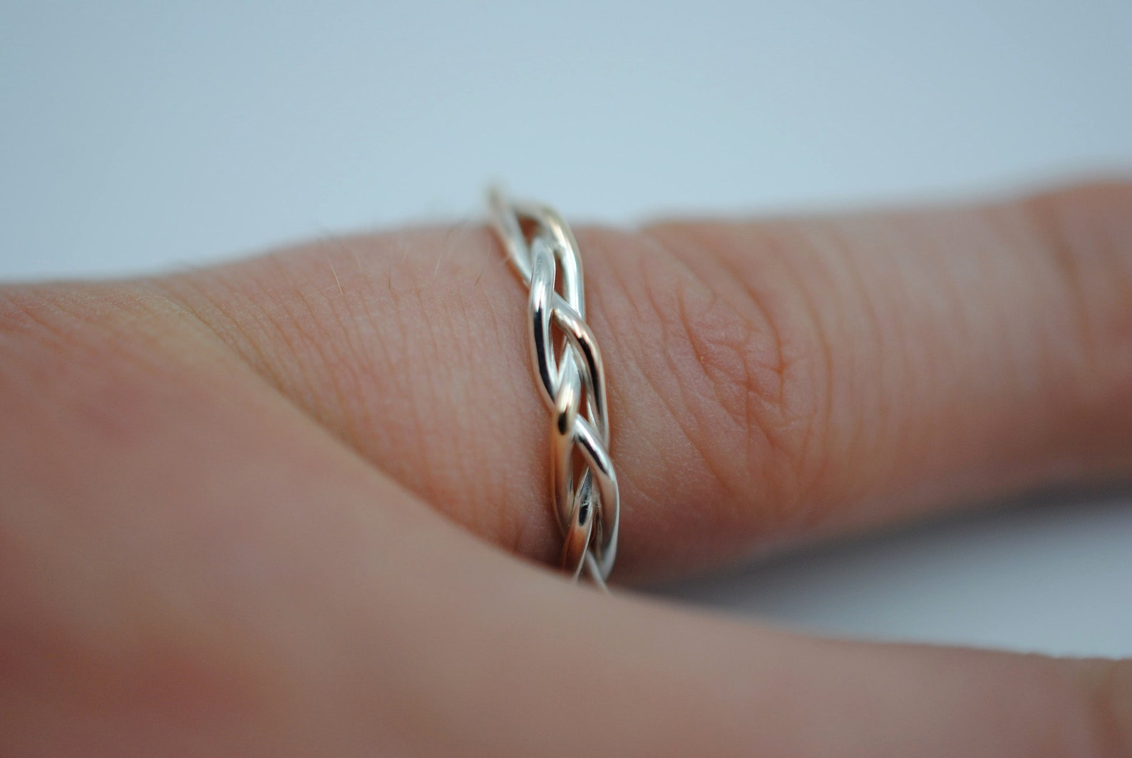 Three Tone Gold Fill Braid Ring | Etsy