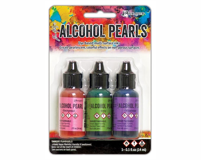 Alcohol Ink Pearls Kit 3 - Tim Holtz - Ranger Ink - Etsy