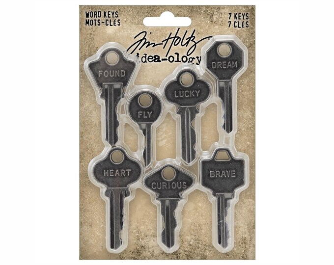 Word Keys TH94245 - Tim Holtz Idea-ology - Etsy