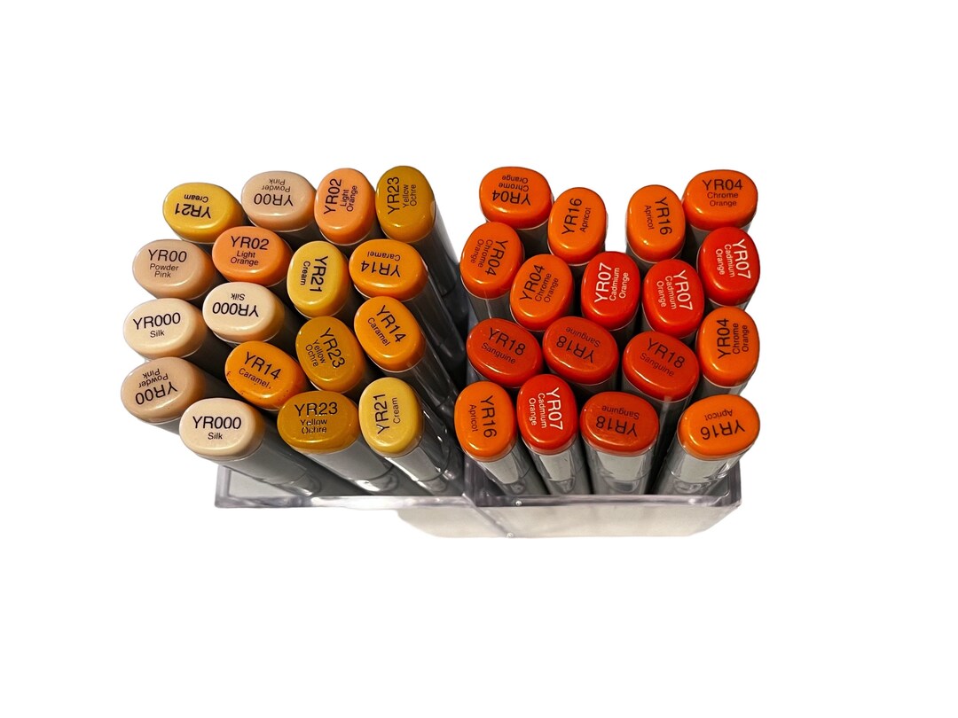 Copic Sketch Markers - Singles - (YR) Yellow-red Variants - Etsy
