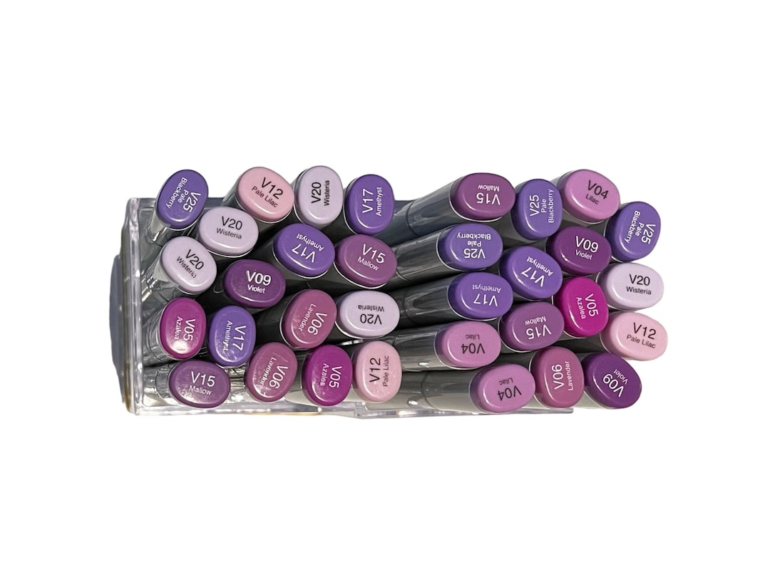 RESTOCKED* Copic Sketch Markers - Singles - (V) Violet Variants - Etsy