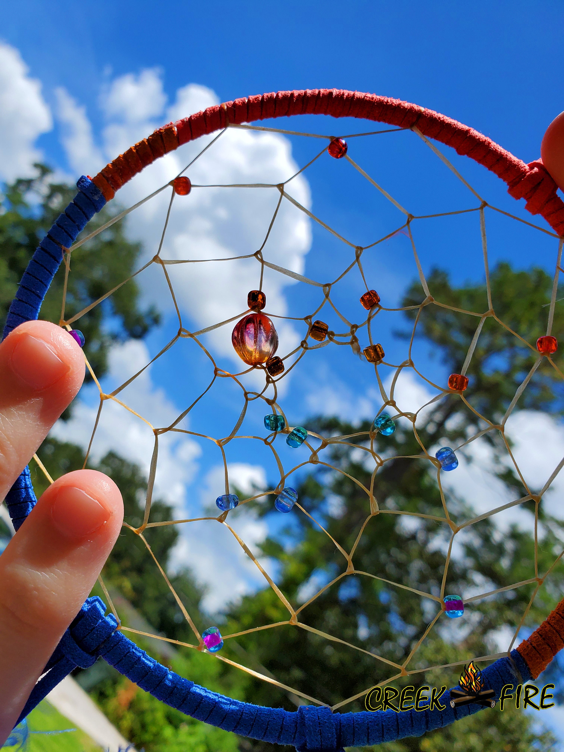 Native American Handmade Unique Sunset Dreamcatcher - Etsy