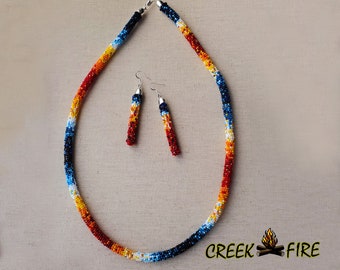 Rope Bead Necklace | Etsy